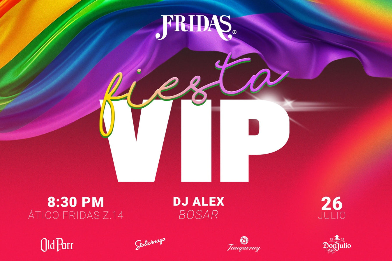 Fiesta VIP - DJ Alex Bosar – Fridas